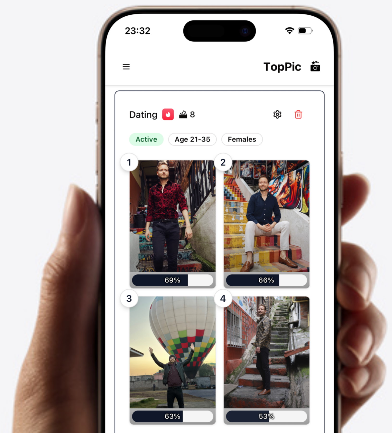 TopPic - Social Media Photo Ranking Platform